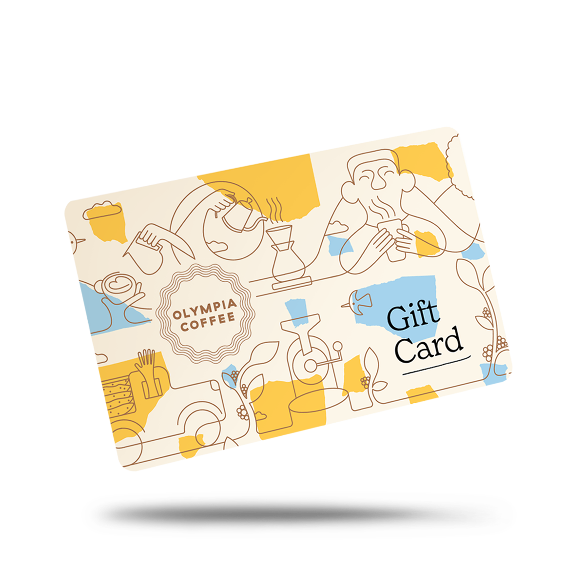 Cafe Gift Card (Plastic) – Olympia Coffee Roasting Company